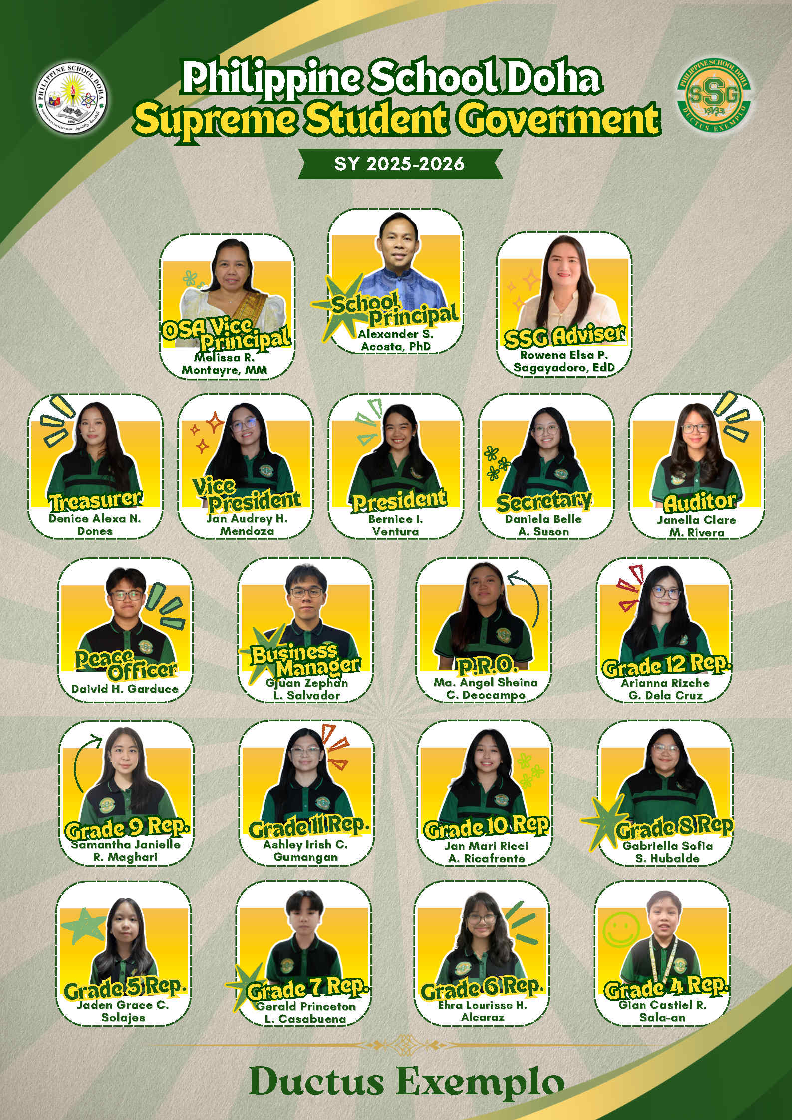 Student Government - Philippine School Doha